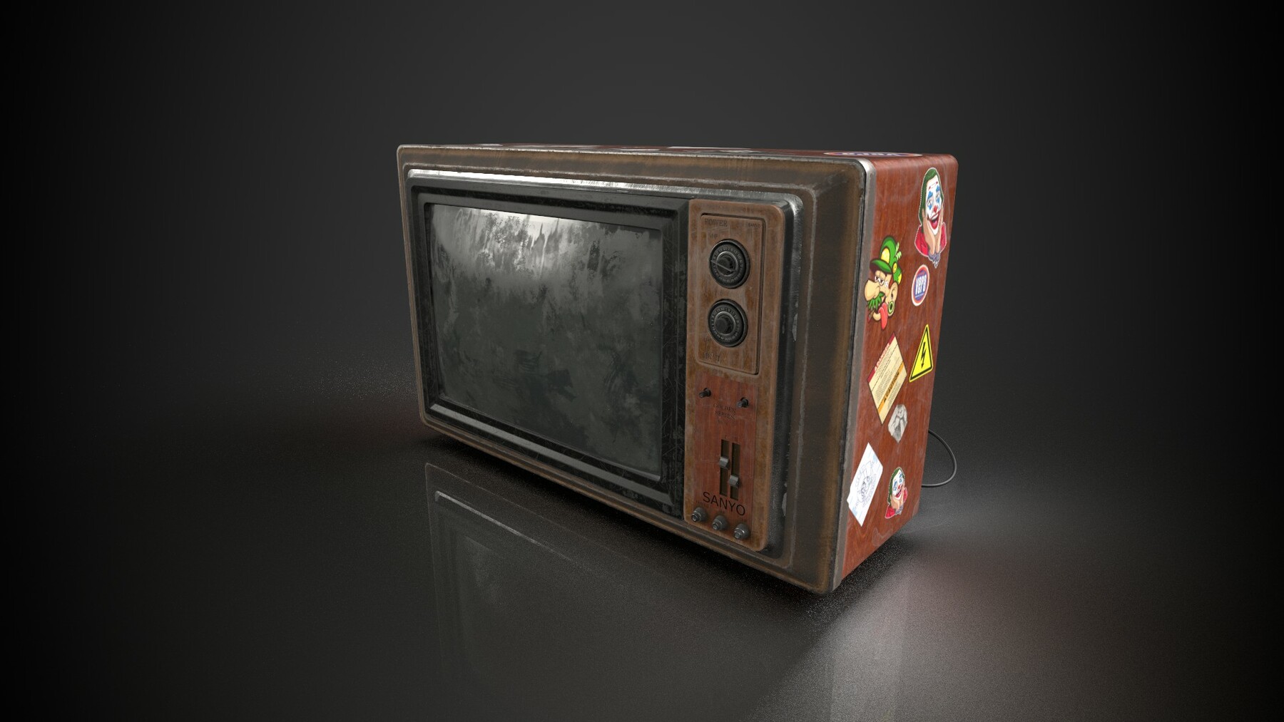 ArtStation - Old TV | Game Assets