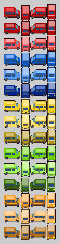 ArtStation - Pixel Customizable Cars | Game Assets