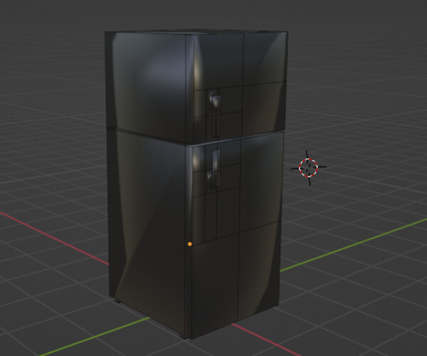 ArtStation - Refrigerator - Geladeira | Game Assets