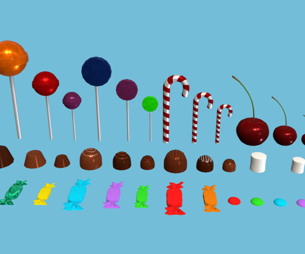 ArtStation - Candies | Game Assets