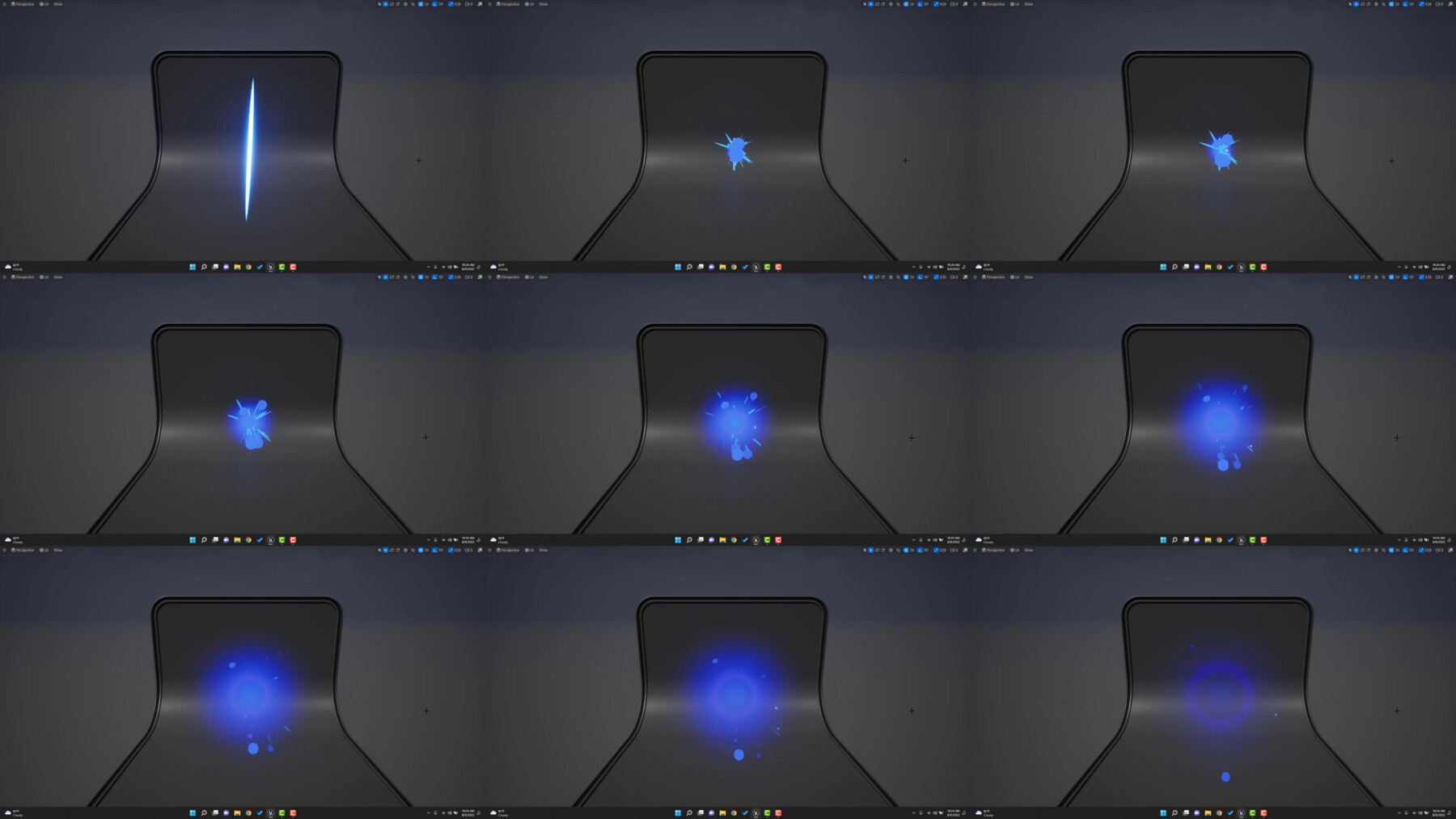 ArtStation - Impact hit flash pack unreal engine 5 | Game Assets