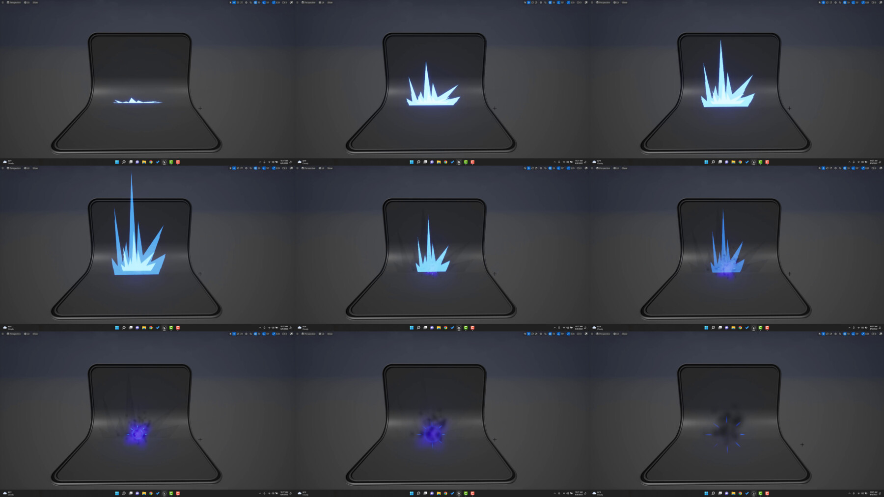 ArtStation - Impact hit flash pack unreal engine 5 | Game Assets