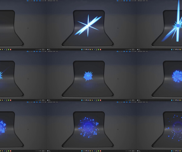 ArtStation - Impact hit flash pack unreal engine 5 | Game Assets