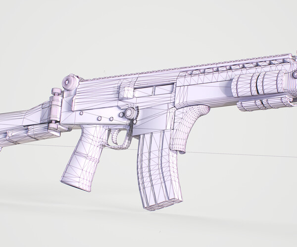 ArtStation - IA2 - Brazillian Rifle | Game Assets