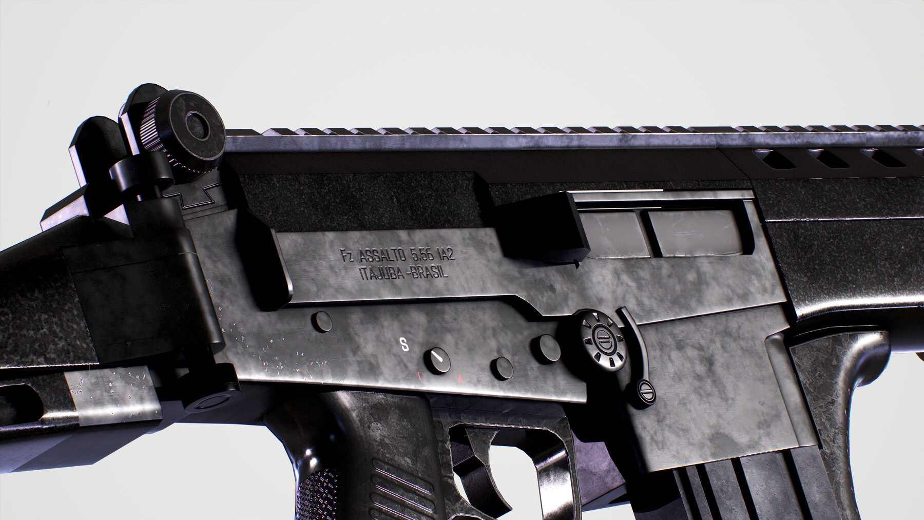 ArtStation - IA2 - Brazillian Rifle | Game Assets