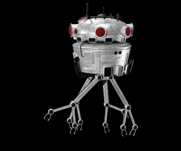 ArtStation - SCI FI COLLECTOR 4 IN 1 GAME READY | Game Assets