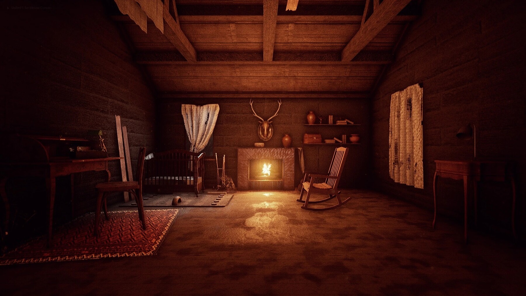 ArtStation - Abandoned Cabin | Game Assets