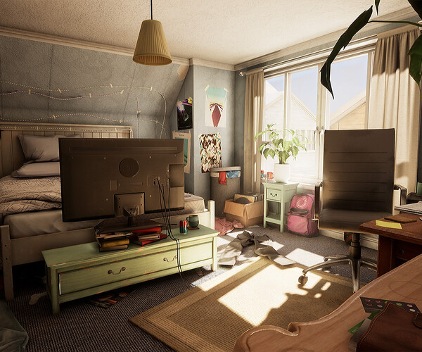 ArtStation - Will's Room | Game Assets