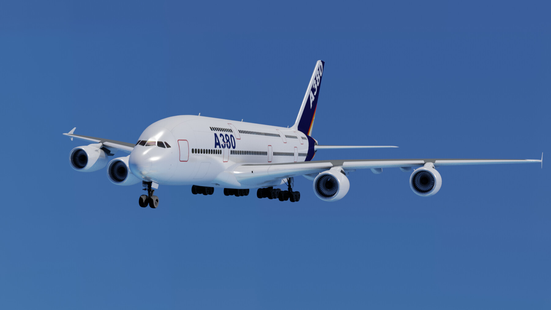 ArtStation - AIRBUS A 380 GAME READY | Resources