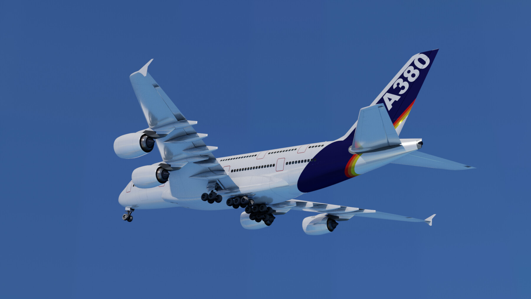 ArtStation - AIRBUS A 380 GAME READY | Resources