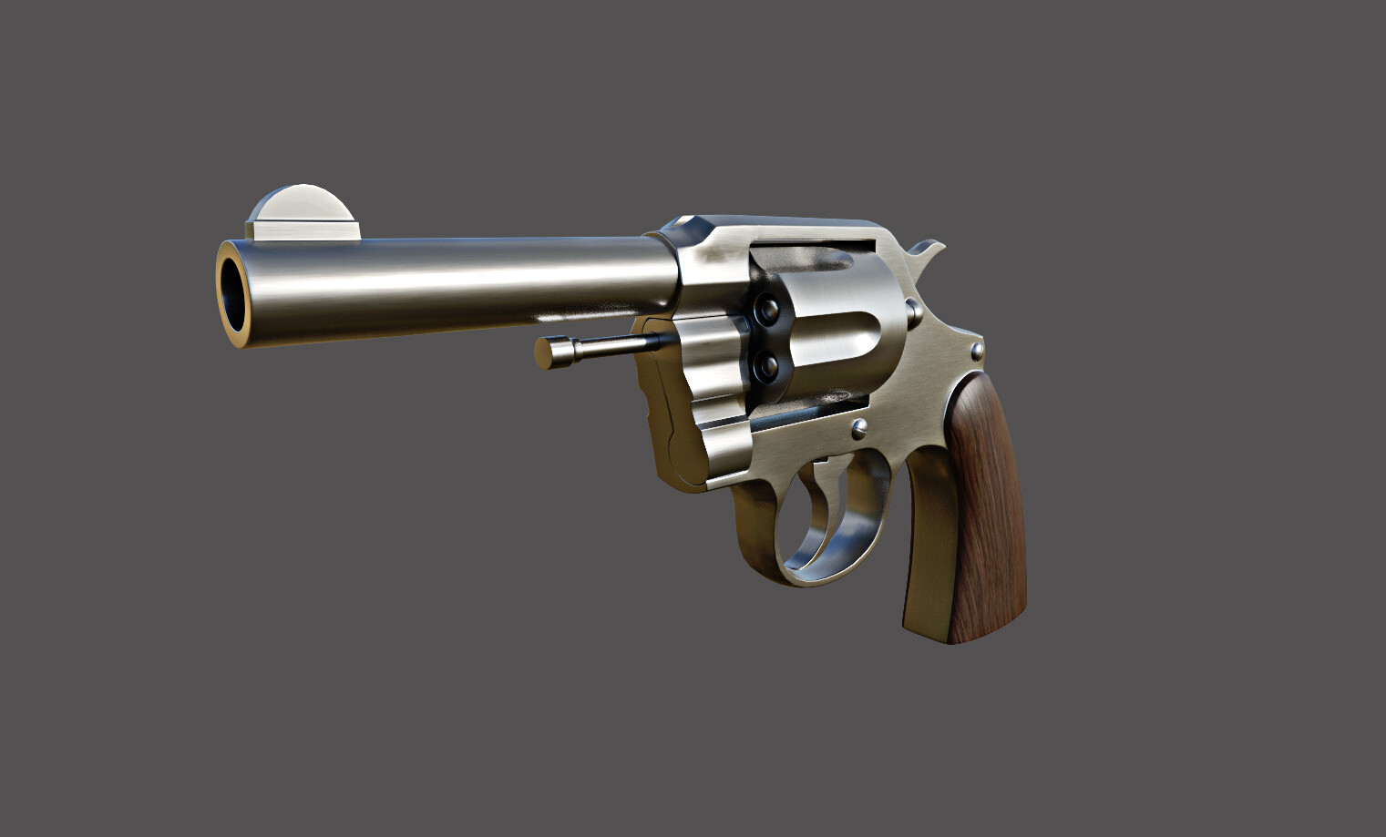 ArtStation - Revolver High Poly 1 | Game Assets