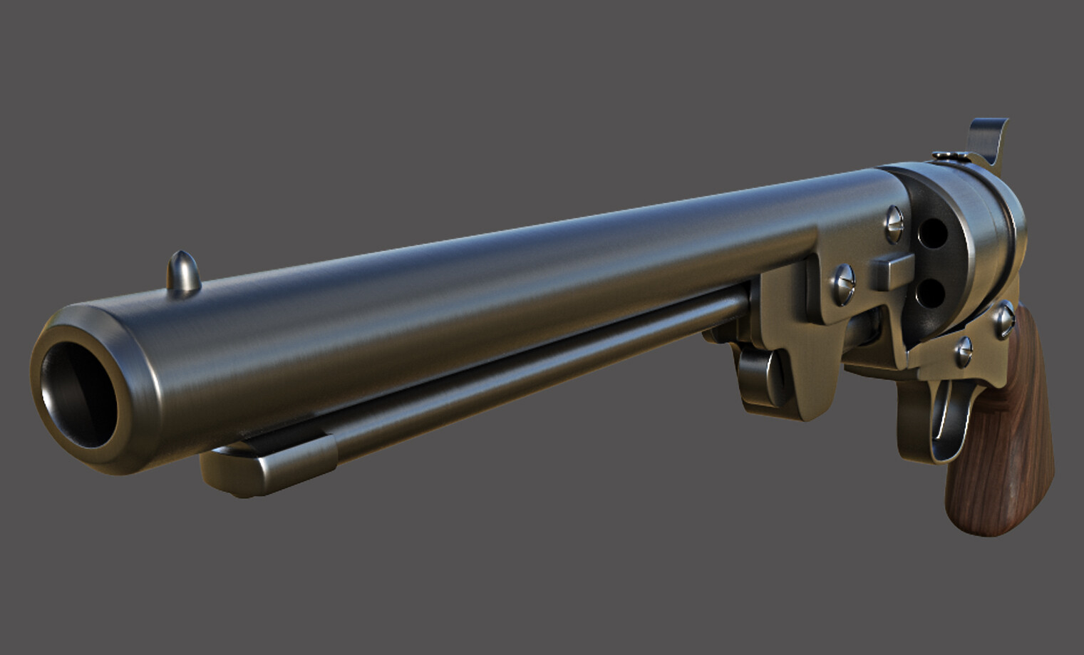 ArtStation - Revolver High Poly 2 | Game Assets