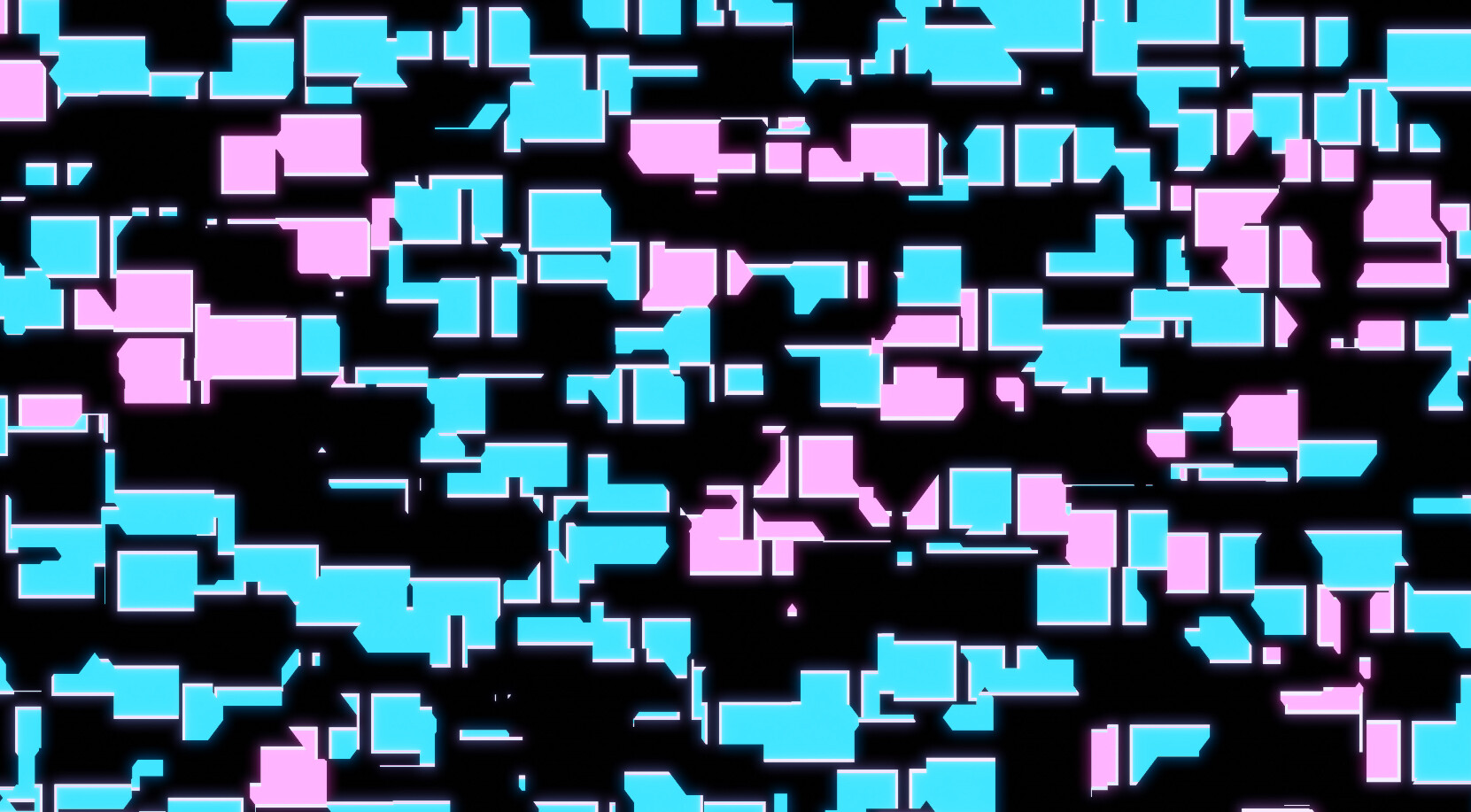 ArtStation - Split pink and turquese mograph 4096.2160 looping alpha *.mov | Resources