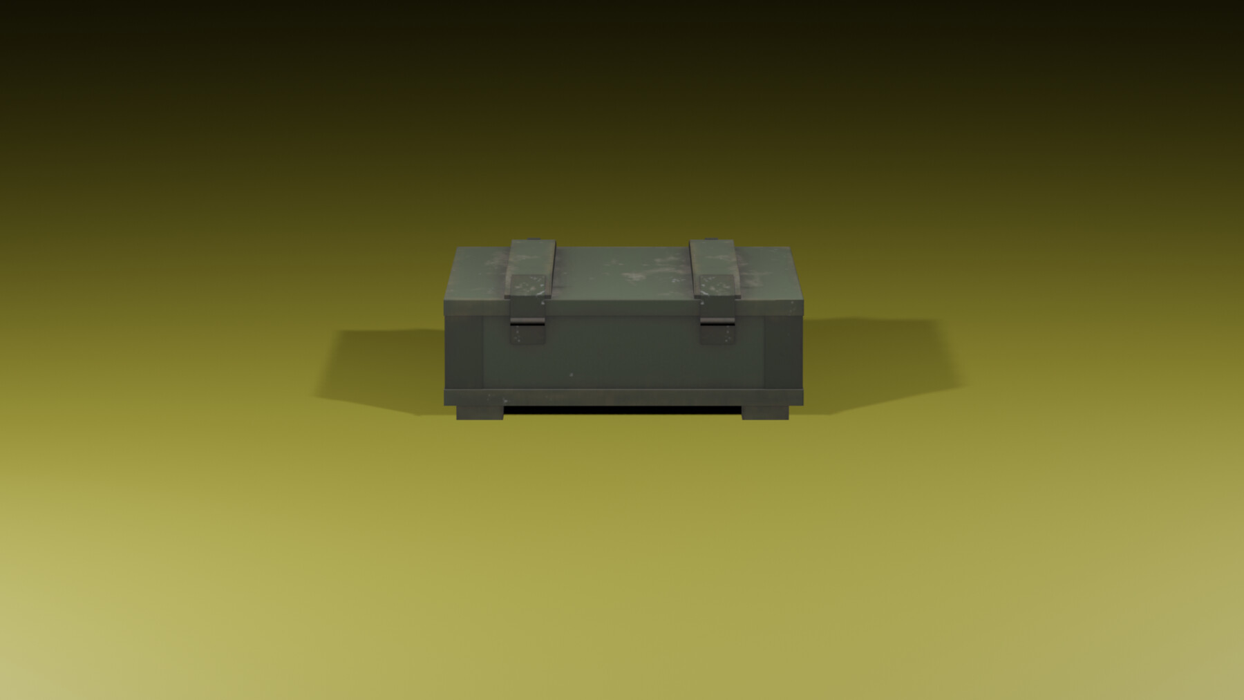 ArtStation - Weapon (Army) Box with ammunition | Game Assets