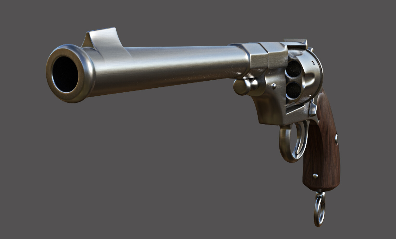 ArtStation - Revolver High Poly 3 | Game Assets