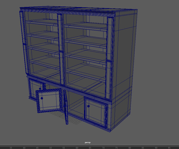 ArtStation - book shelf | Game Assets