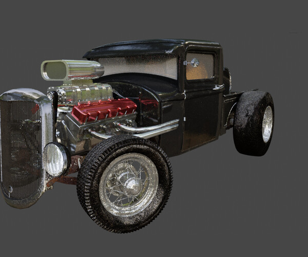 ArtStation - HOT ROD GAME READY | Game Assets
