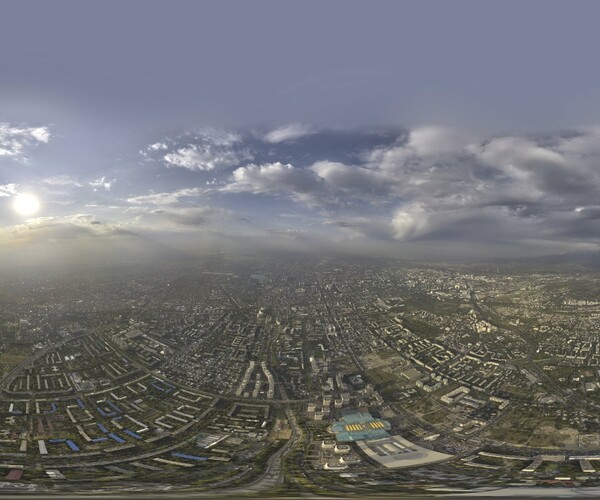 ArtStation - Flying High Above The City | Resources