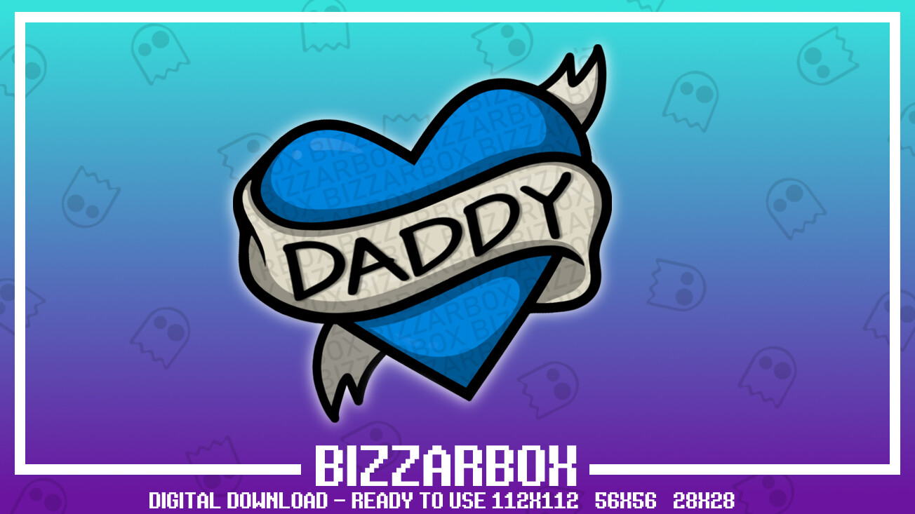 ArtStation - Twitch Emote: Daddy Heart | Artworks