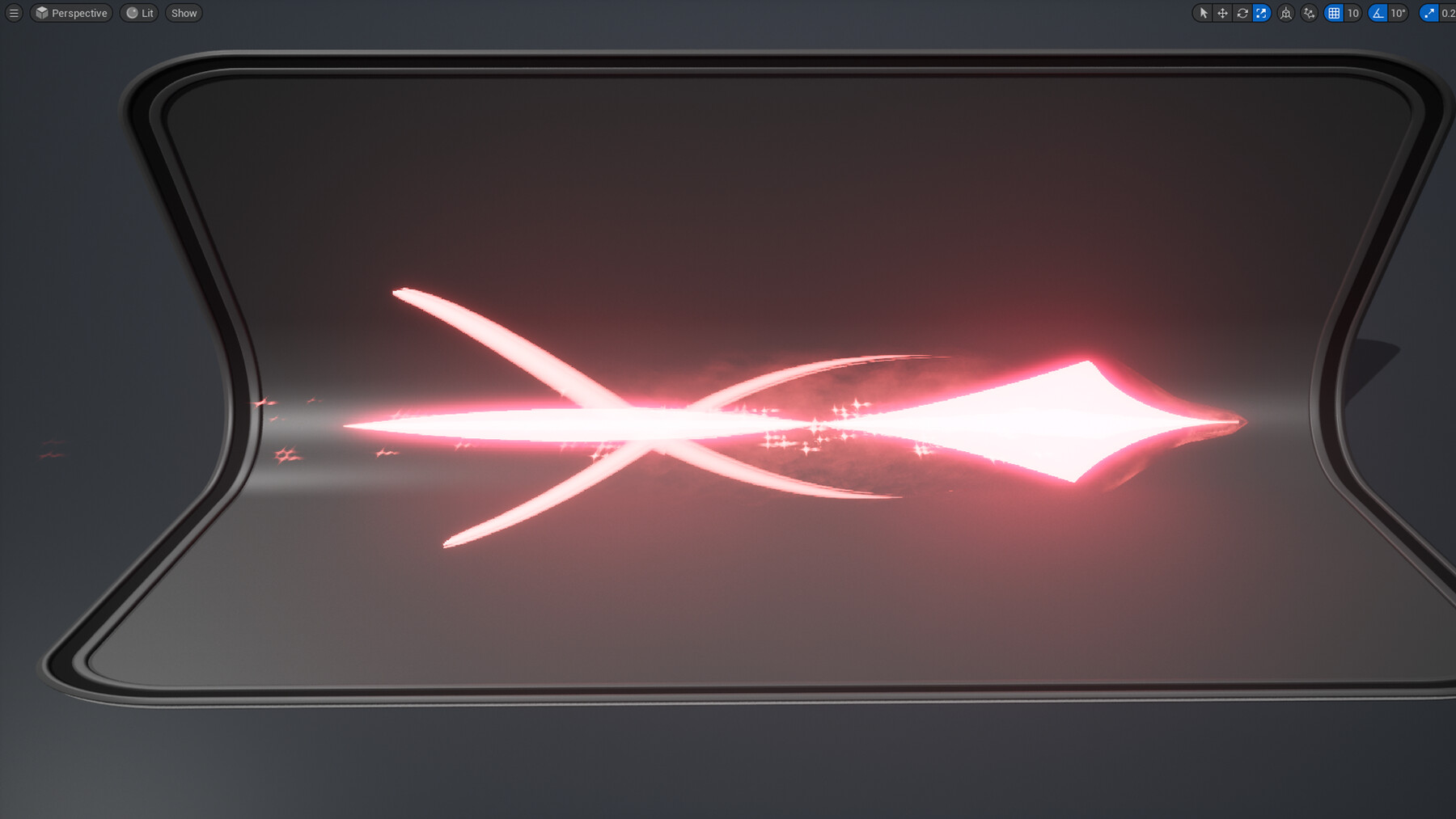 Artstation Projectile Effect With Controls Ue5 Download Game Assets