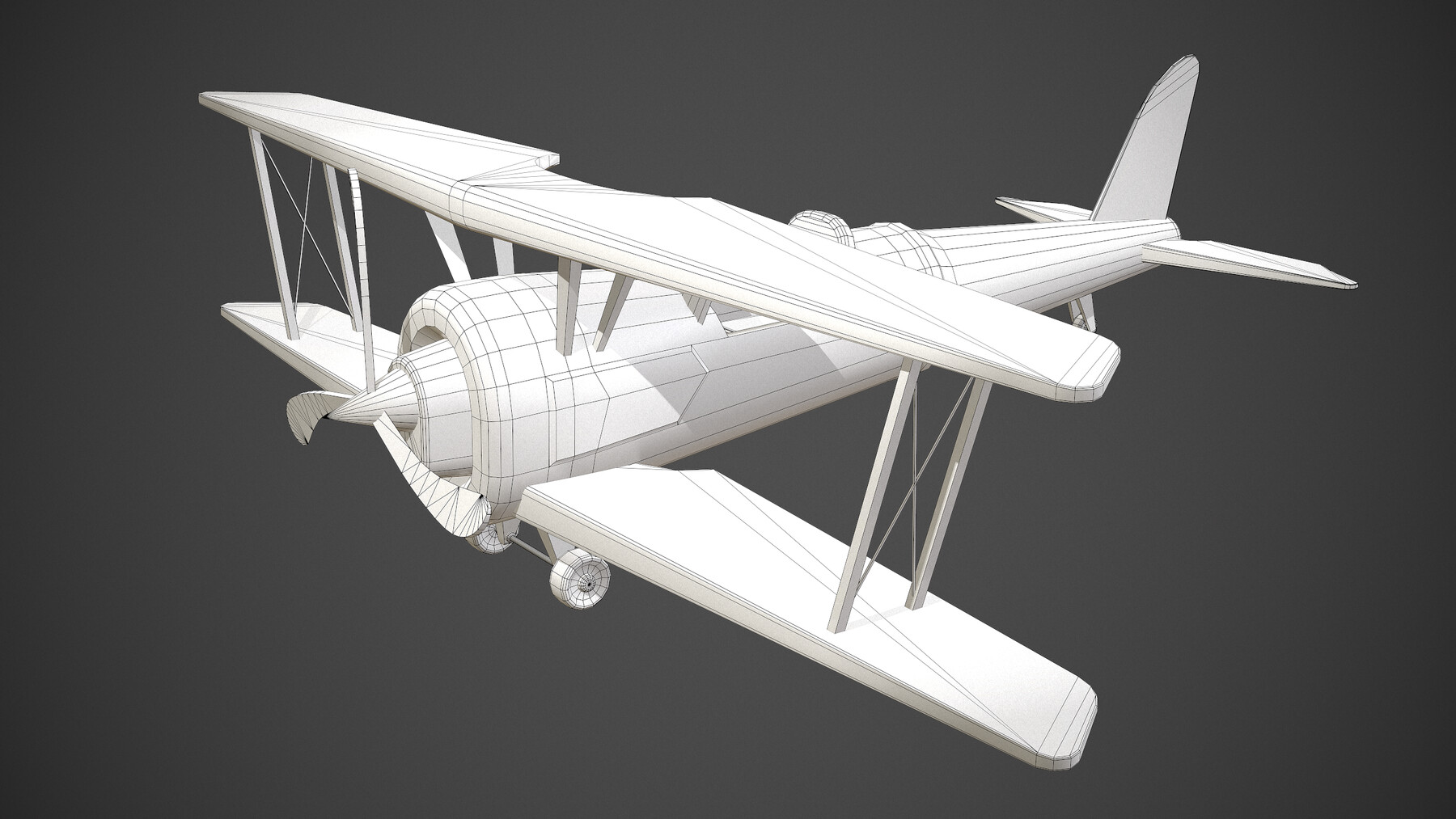 ArtStation - Airplane LIGHTNING | Game Assets