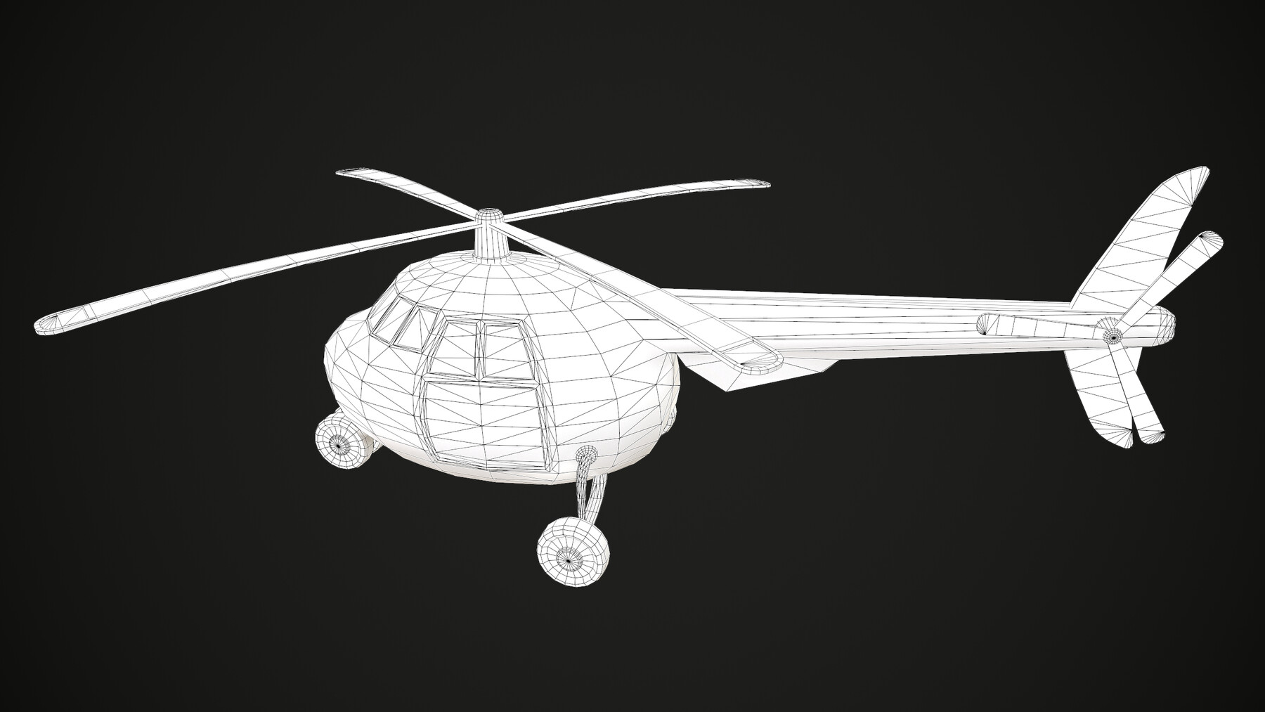 ArtStation - Stylized helicopter | Game Assets