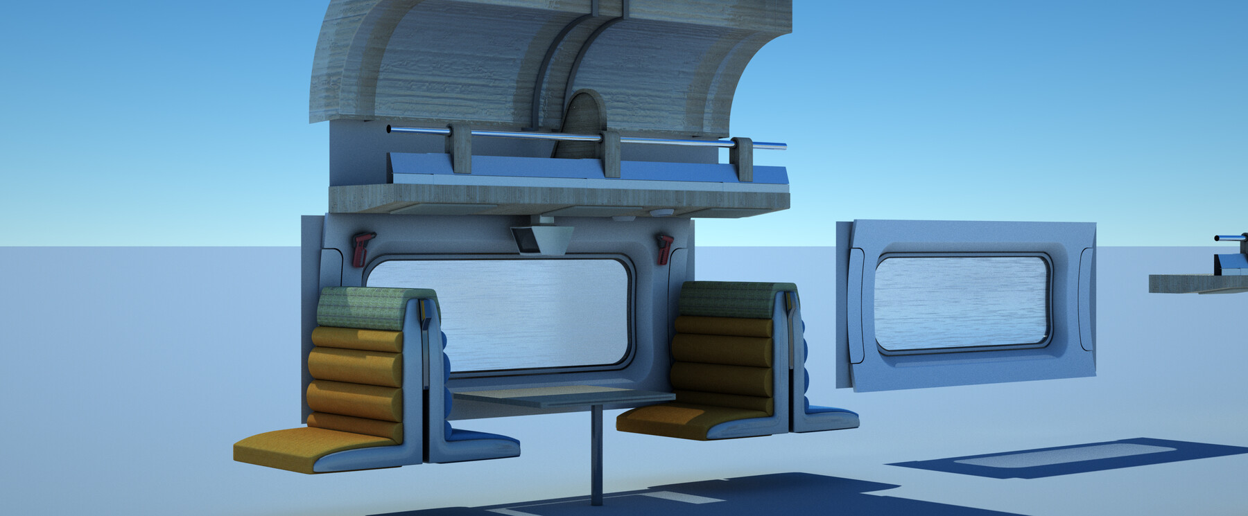 ArtStation - Train Carriage Assets | Game Assets