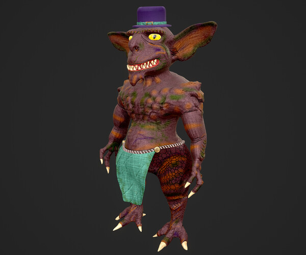 ArtStation - Gremlin | Game Assets
