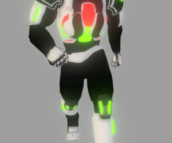 ArtStation - RCBL001 : HUMANOID ROBOT | Game Assets