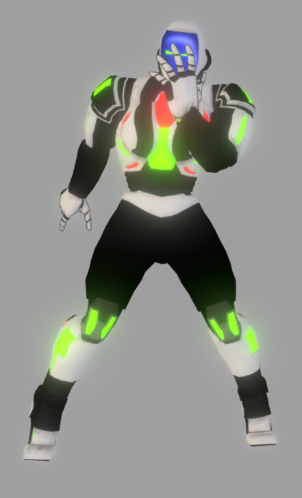 ArtStation - RCBL001 : HUMANOID ROBOT | Game Assets