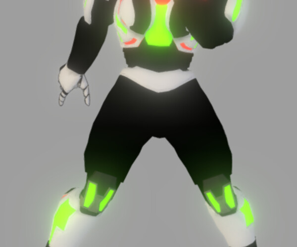 ArtStation - RCBL001 : HUMANOID ROBOT | Game Assets