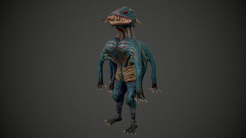 ArtStation - Underground kraken | Game Assets