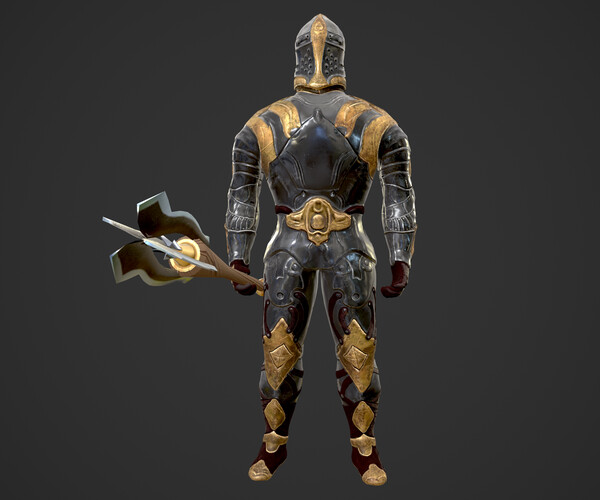 ArtStation - Knight | Game Assets