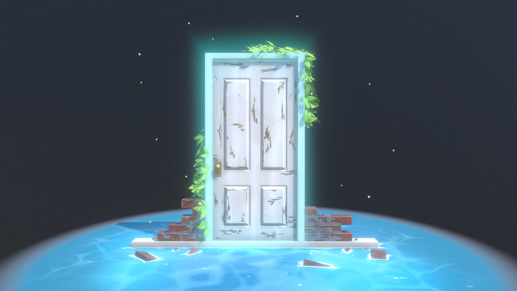 ArtStation - Fantasy Door | Game Assets