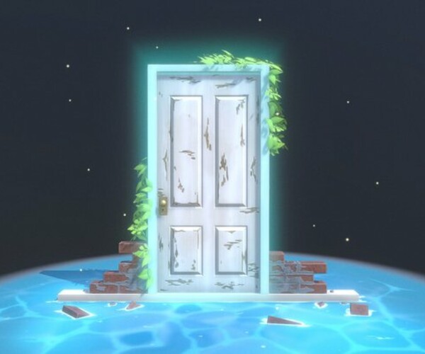 ArtStation - Fantasy Door | Game Assets