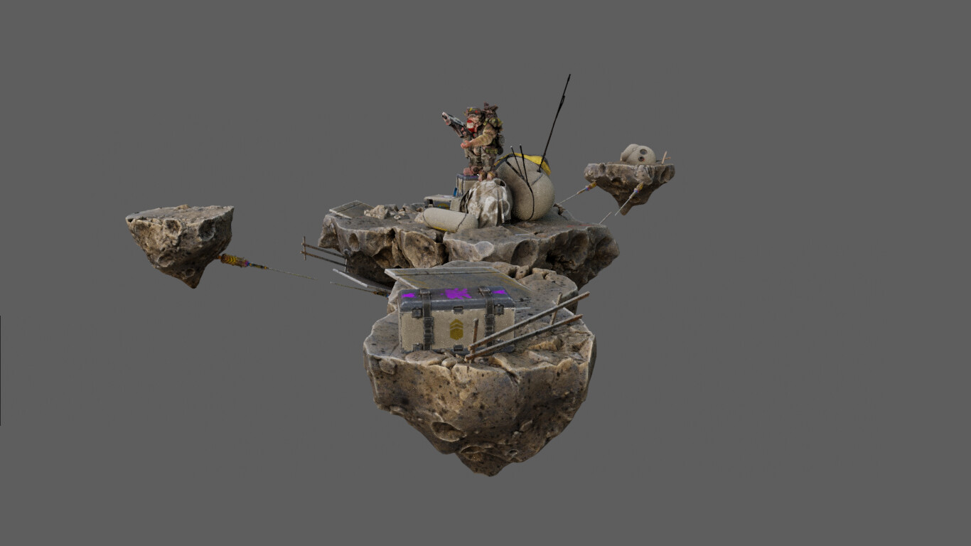 ArtStation - SPACE BRUTE GAME READY | Game Assets