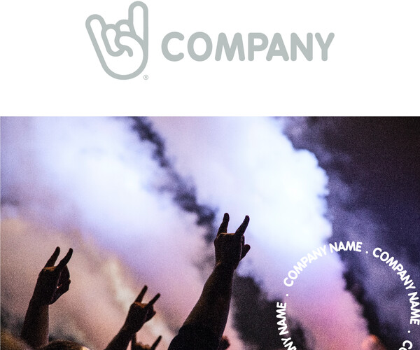 ArtStation - ROCK HAND Logo | Artworks