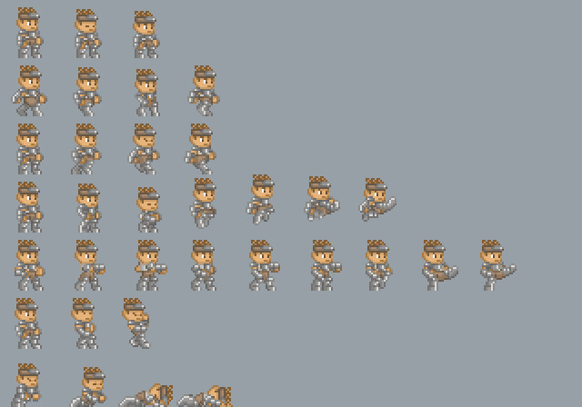 ArtStation - Side View Characters Set | Game Assets