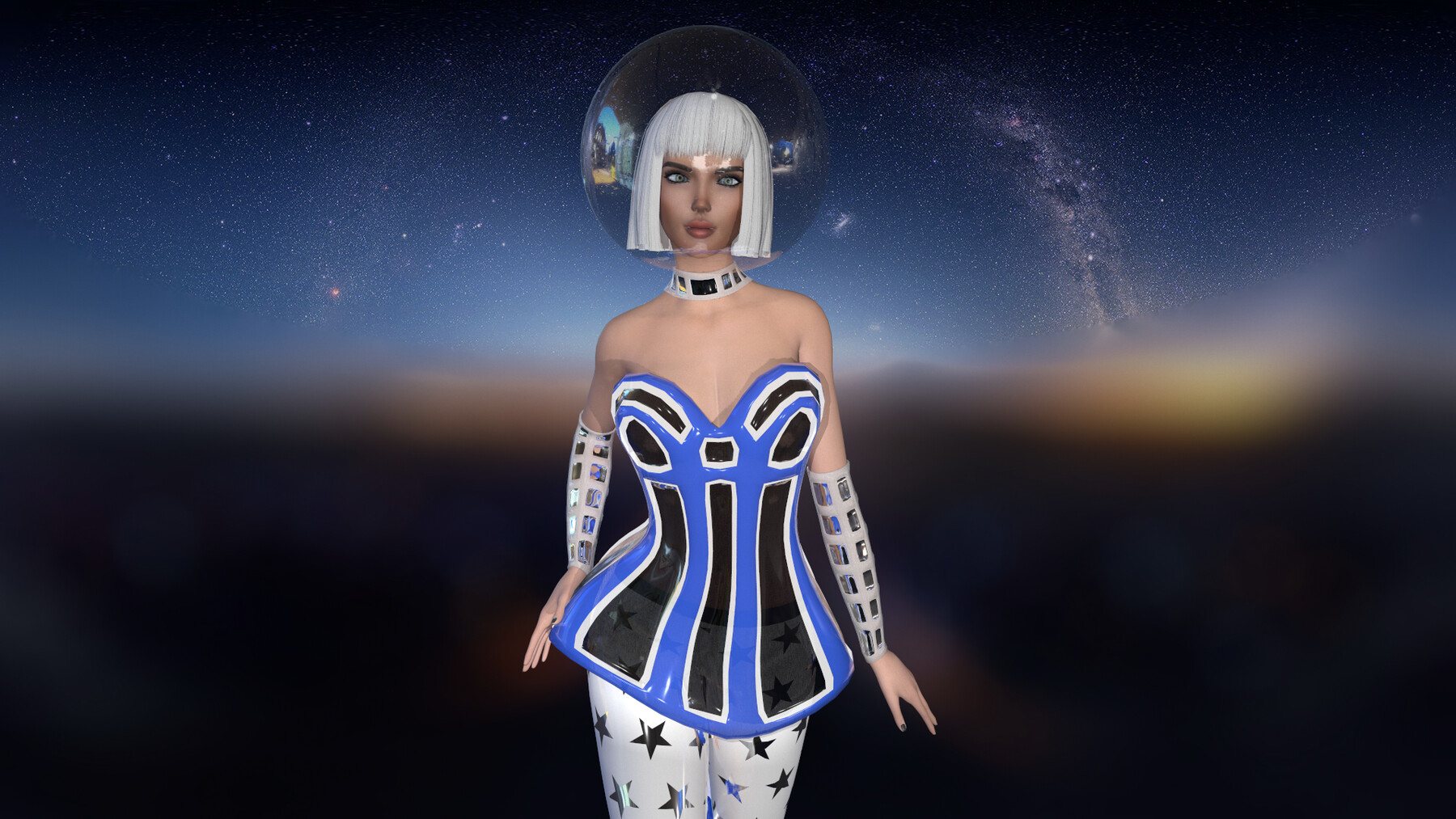 ArtStation - Cosmo lady | Resources