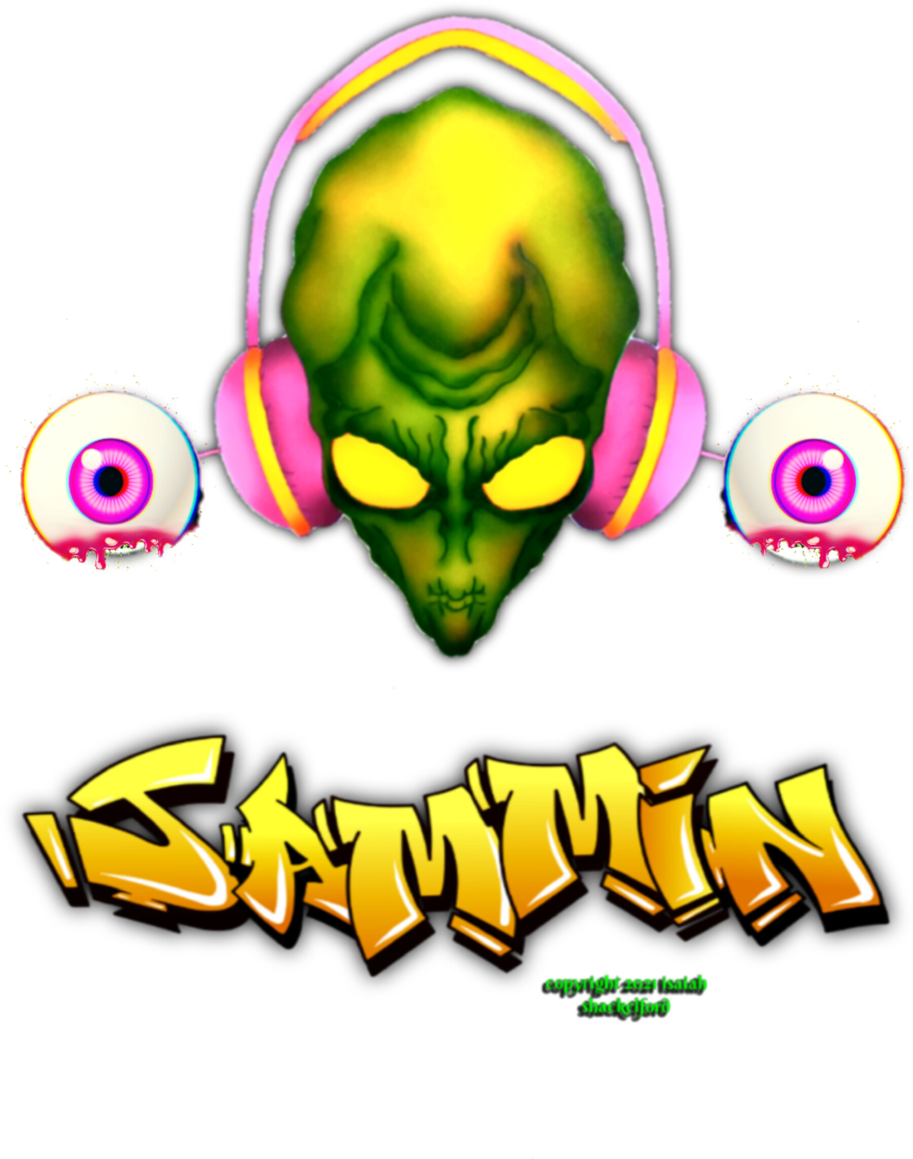 ArtStation - Jammin teen alien | Artworks
