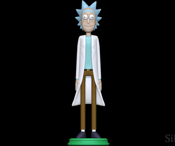 ArtStation - Rick Sanchez - Rick and Morty 3D print model | Resources
