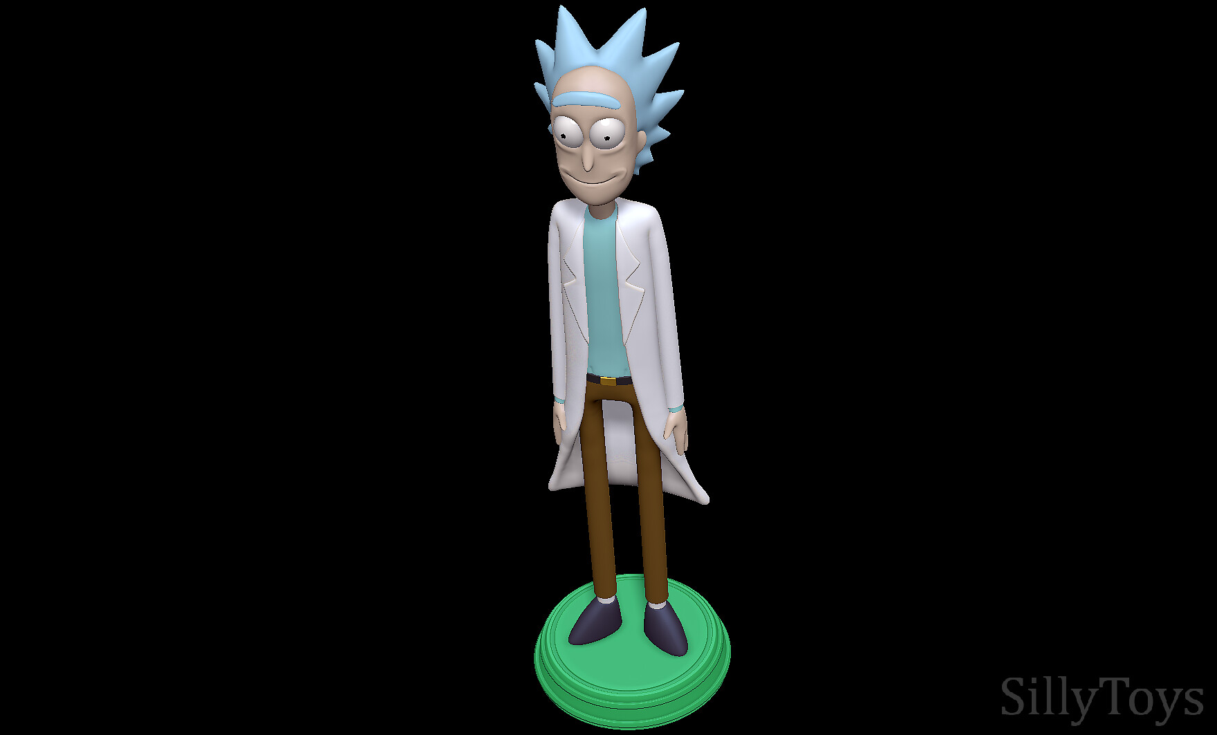 ArtStation - Rick Sanchez - Rick and Morty 3D print model | Resources
