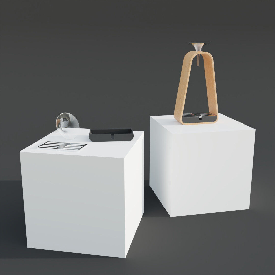 ArtStation - Wood Coffee Maker | Resources