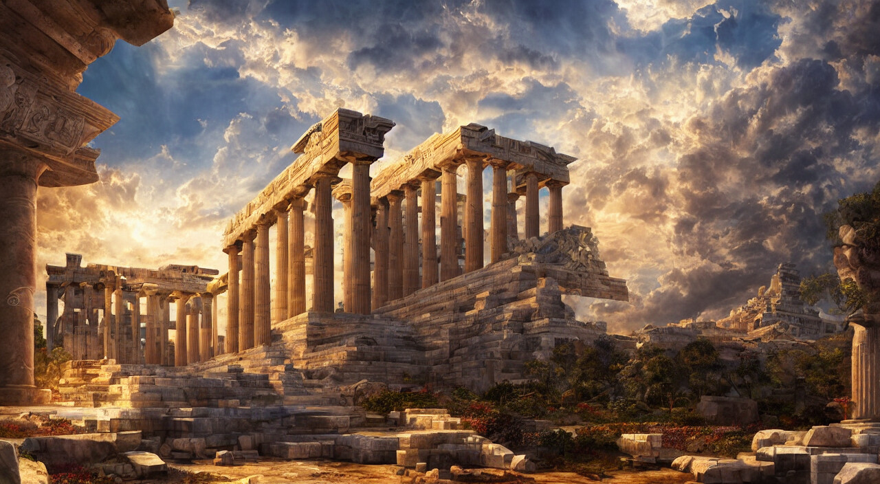 ArtStation - Back to Olympus Glory Art Collection background 3k png ...