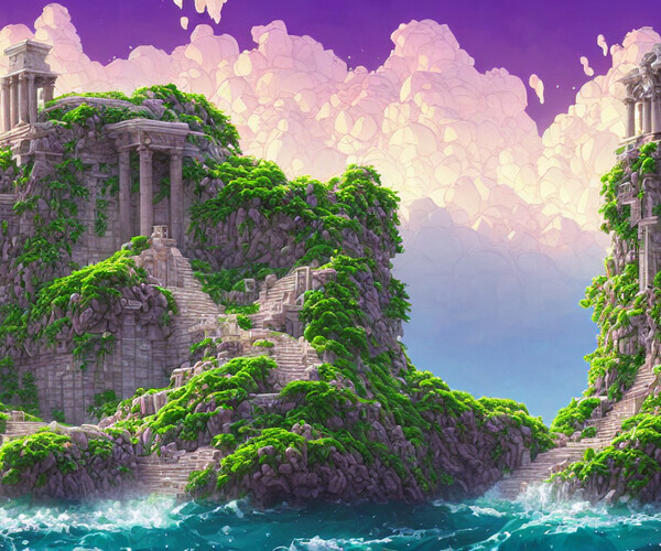 ArtStation - Back to Olympus Glory Art Collection background 3k png ...