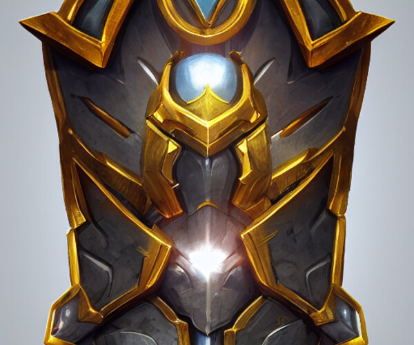 ArtStation - Shield Epic Fantasy Game Icon 2k pack | Game Assets