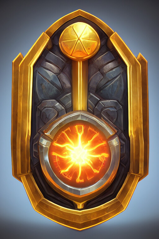 ArtStation - Shield Epic Fantasy Game Icon 2k pack | Game Assets