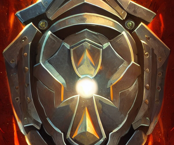 ArtStation - Shield Epic Fantasy Game Icon 2k pack | Game Assets