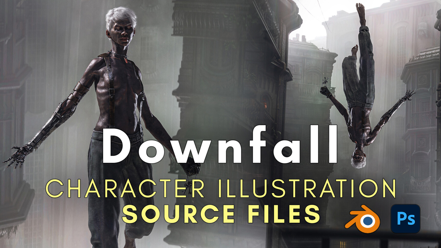 ArtStation - Downfall - Character Illustration Source Files | Resources