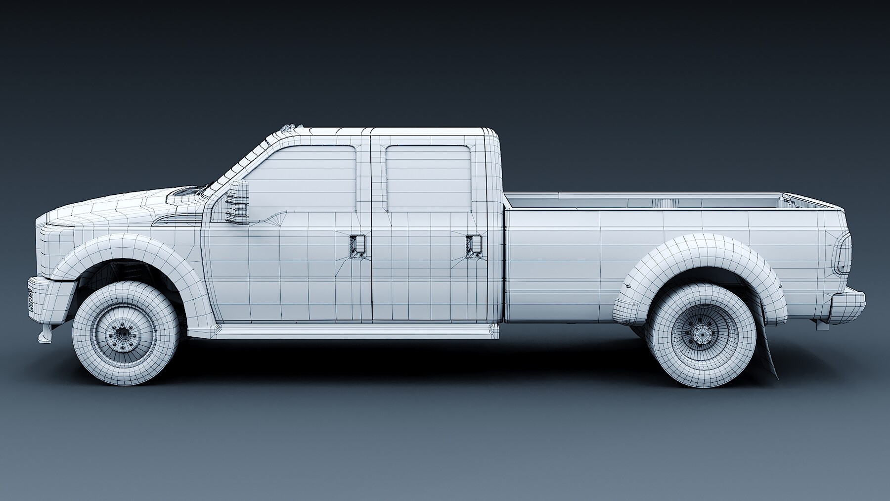 ArtStation - Pickup truck | Game Assets